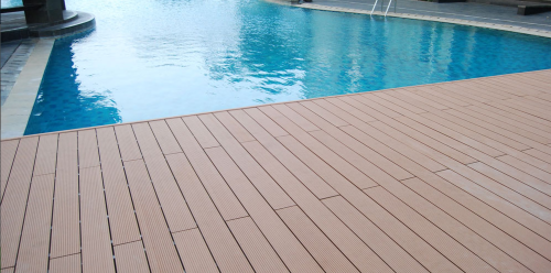 Groove Swimming Pool Wpc Flooring/composite Solid Wpc Flooring For ...