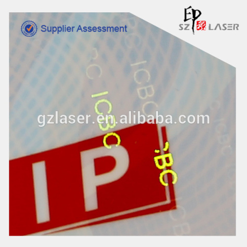 Id Card Hologram Thermal Lamination Overlay Film With Optical ...