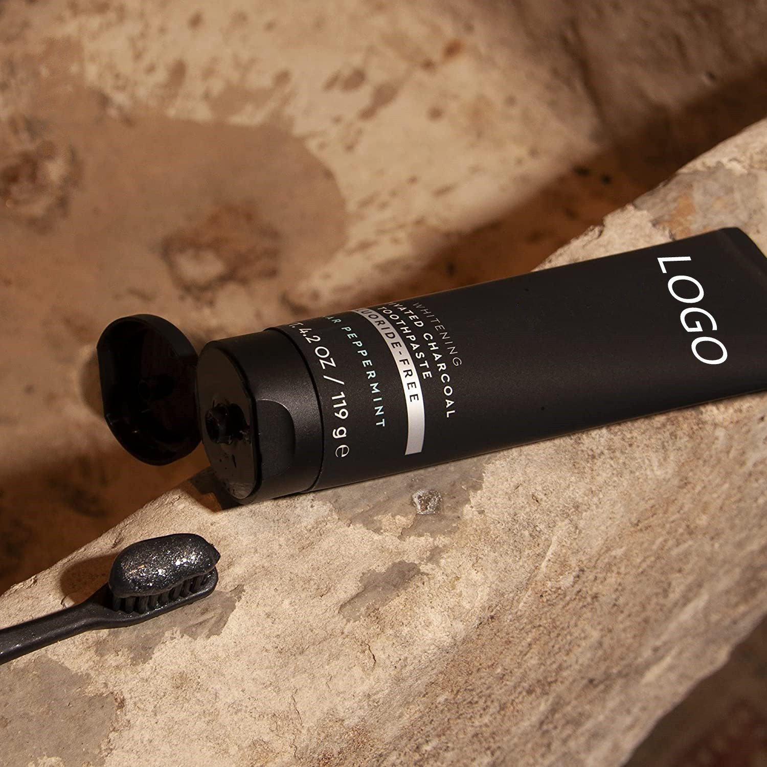 Activated Bamboo Charcoal Peppermint Whitening Toothpaste - Private ...