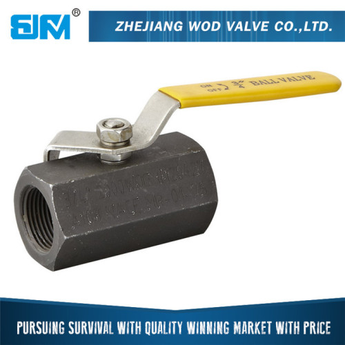 Bsp Thread Hexagonal Ball Valve Dn40, High Quality Bsp Thread Hexagonal ...