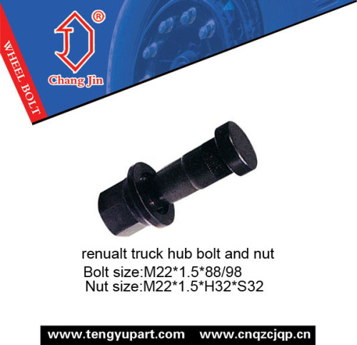 Renault Truck Hub Bolt And Nut 7420515515, High Quality Renault Truck ...