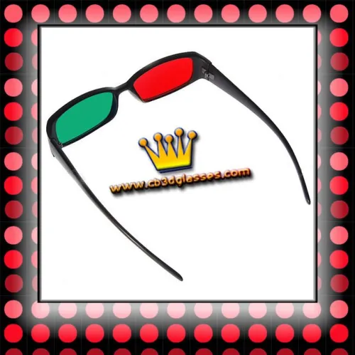 3d Plastic Glasses Frame Red Cyan Lenses High Quality 3d Plastic Glasses Frame Red Cyan Lenses