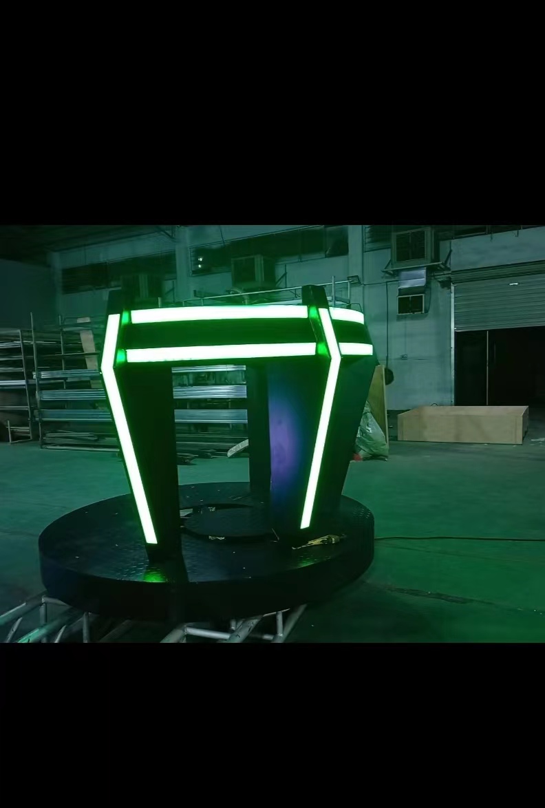 Customized 1.8m Rotate Table Revolving Stage Dj Table For Disco Bar ...