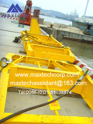 20ft&40ft Overheight Frame Container Spreader Semi-automatic Operation ...