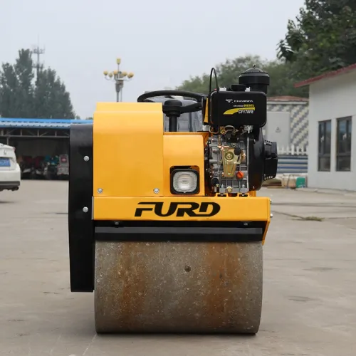 Double Drum Vibratory Roller Roller Road Construction Mini Asphalt ...