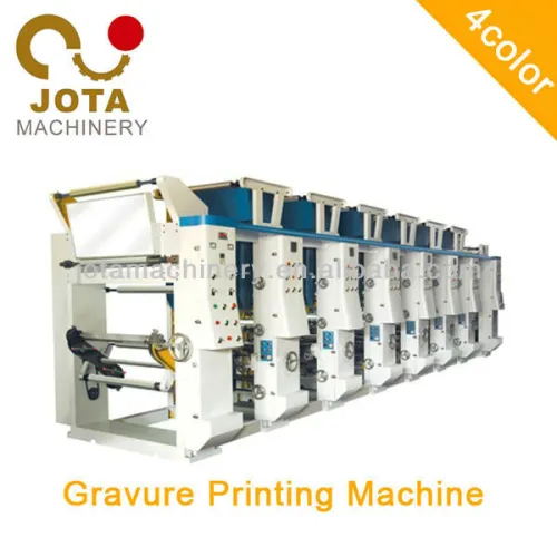 Automatic Plastic Roll Rotogravure Printing Press Machine, High Quality ...