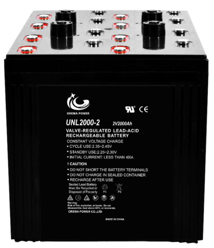 2v2000ah Long Cycle Life Solar Sla Battery, High Quality 2v2000ah Long ...