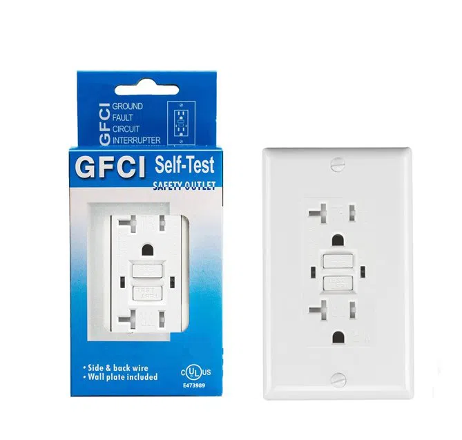American Smart Self-test Gfci Wall Outlet Receptacle, High Quality ...