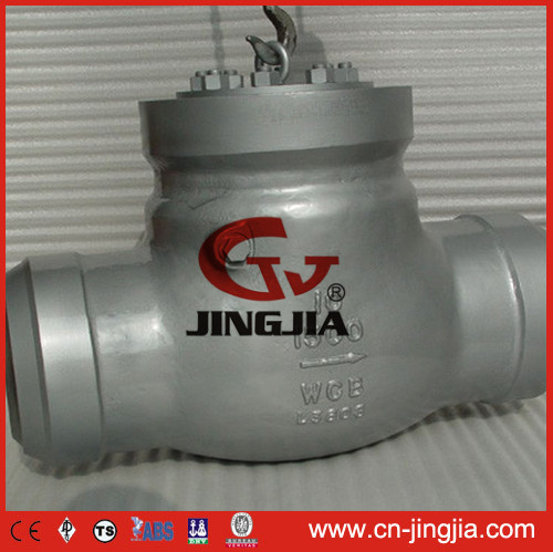 Butt Welded Pressure Seal Bonnet Swing Check Valve (h64y), High Quality Butt Welded Pressure ...