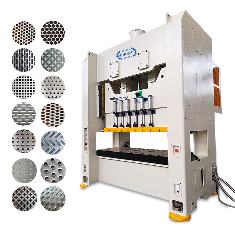 Deep Throat Small Hole Perforating Punching Machine For Grain Sieve ...