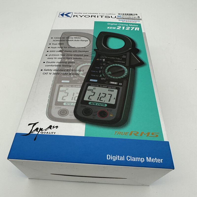 Kyoritsu 2127r Ac Digital Clamp Meter - Auto Range, Brand New In Stock ...