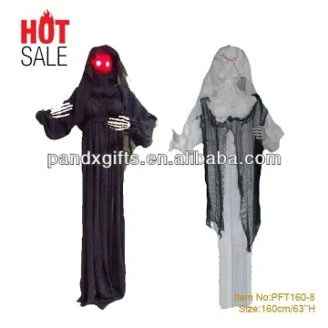 63"light Up Red Eyes Animated Hanging Horror Halloween Decor Props ...