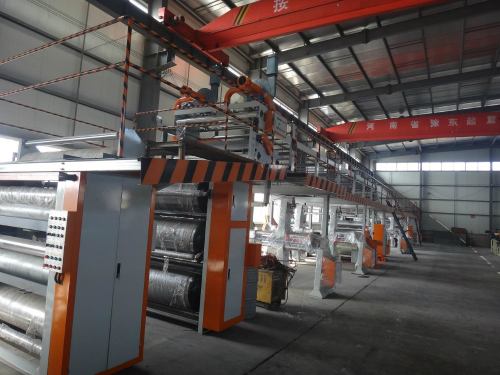 Lum-b 5-ply Corrugated Cardboad Production Line For Packaging Machine ...