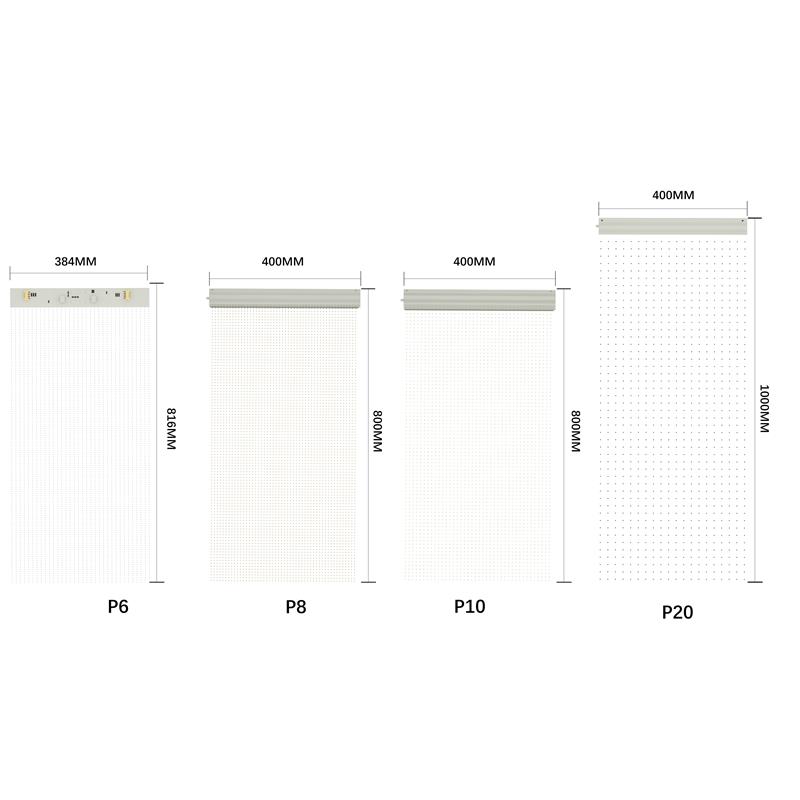 Led 필름 화면 P20, Bossgoo.com의 고품질 Led 필름 화면 P20