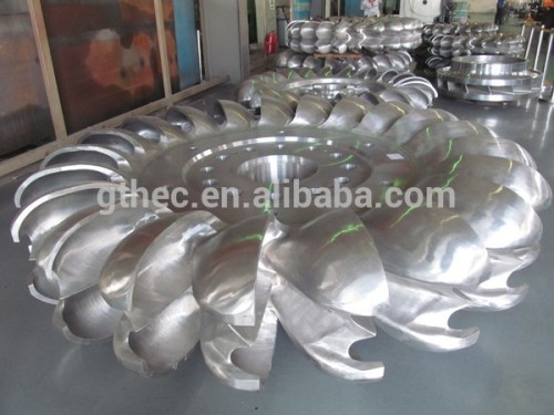 Pelton Wheel Hydro Turbine In Hydropower Plant, High Quality Pelton ...