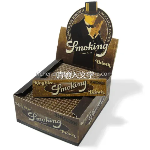 Smoking Deluxe King Size Cigarette Paper, High Quality Smoking Deluxe ...