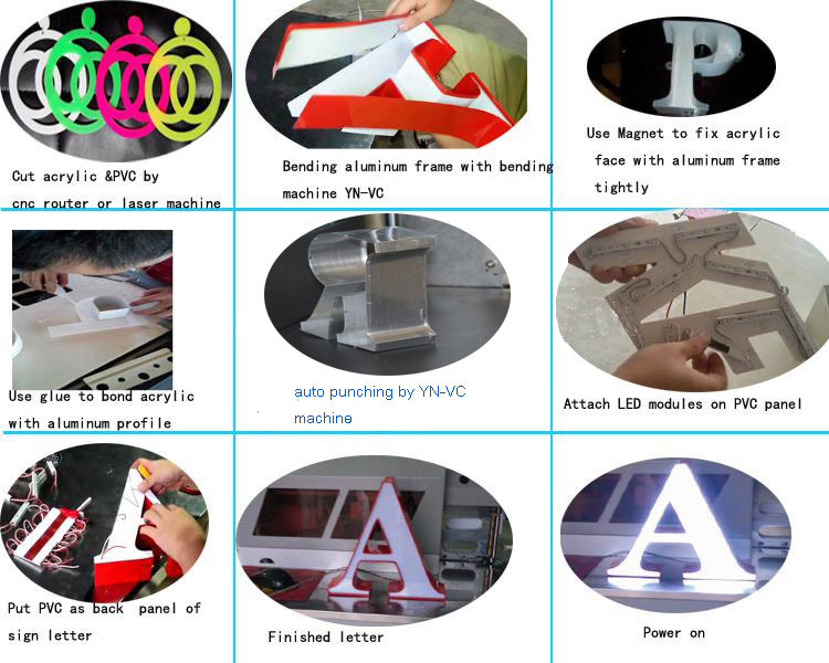 Aluminum Steel Cnc Channel Letter Bending Machine, High Quality ...