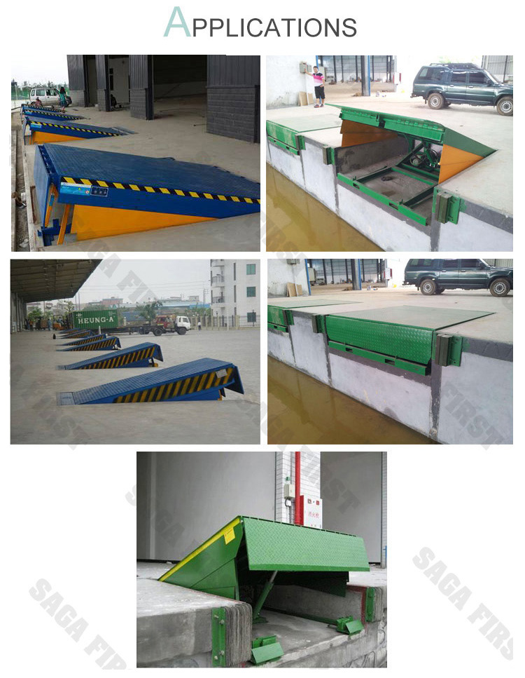 Ce ที่ได้รับการอนุมัติจาก Hydraulic Loading Dock ทางลาดพร้อมแพลตฟอร์ม ...