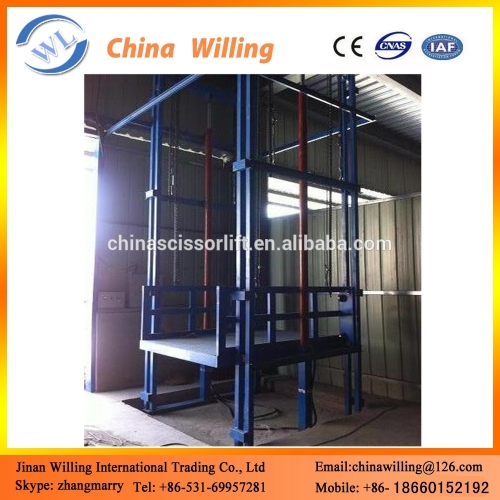 Vertical Hydraulic Goods Elevators Building Material Lift, High Quality ...