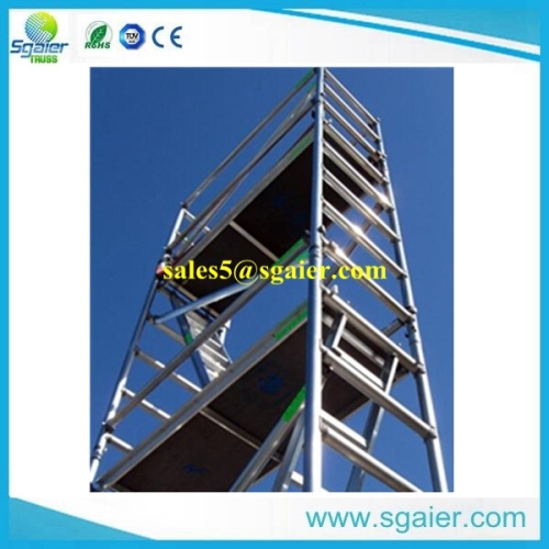 Aluminium Mobile Scaffolding Platform Work Platform, High Quality ...