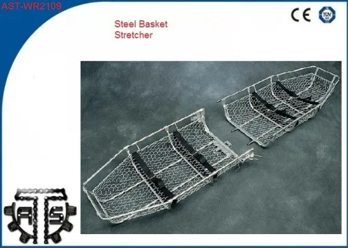 Stainless Steel Basket Stretcher Folding For Emergency Helicopter ...