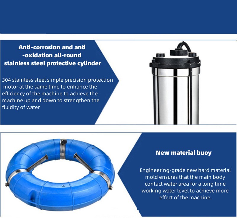 1.5kw Fish Pond Oxygenator Impeller Pump, High Quality 1.5kw Fish Pond ...