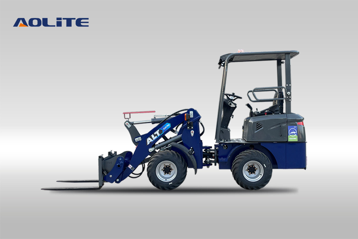 Aolite E607 Hydrostatic Electric Mini Loader With Joystick Control ...