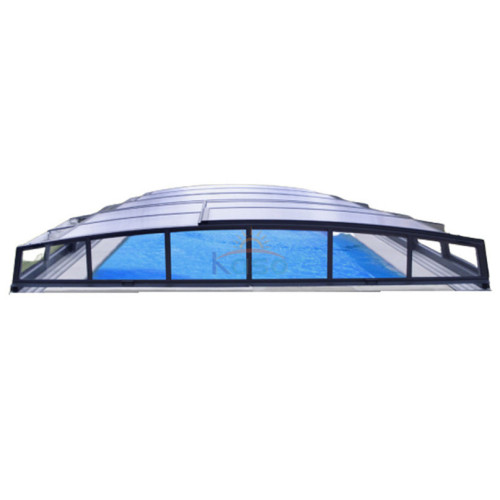 Retractable Swimming Pool Roof, High Quality Retractable Swimming Pool ...