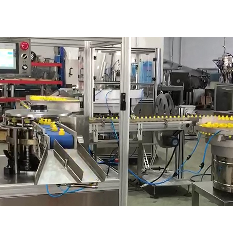 Sport Cap Assembly Machine: Push Pull Cap Manufacturing Equipment, High ...