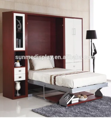 Hot Sales Space Saving Folding Wall Bed, Pull Down Bed Mk03, High ...