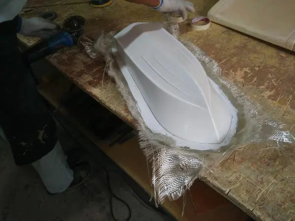 What material is fiberglass?