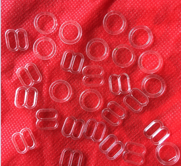 Transparent Plastic Bra Ring And Adjuster, High Quality Transparent ...