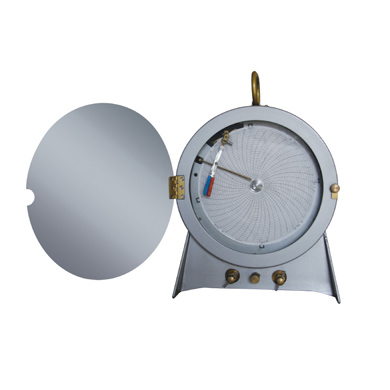 12 Inch Circular Chart Portable Pressure Recorder - Calibrated Up To ...