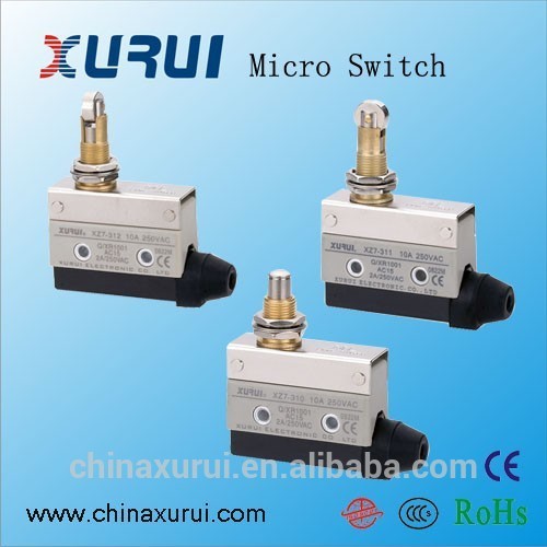 Panel Mount Plunger Type Optical Limit Switch / Roller Plunger Limit ...