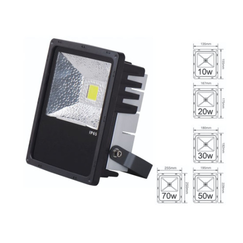 Outdoor Integrated Led Flood Light Square Flood Light 70w Epistar, High ...