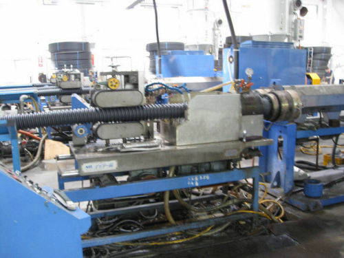 Cod , Corrugated Optic Duct Pipe Plastic Extrusion Line For Pe, High ...