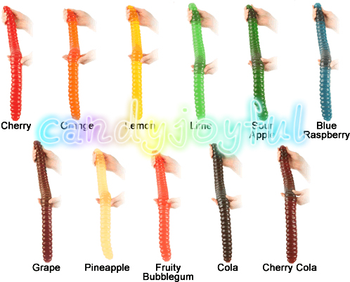 Gummy Candy Vat19 Gummy Worm Giant Gummy Worm, High Quality Gummy Candy ...