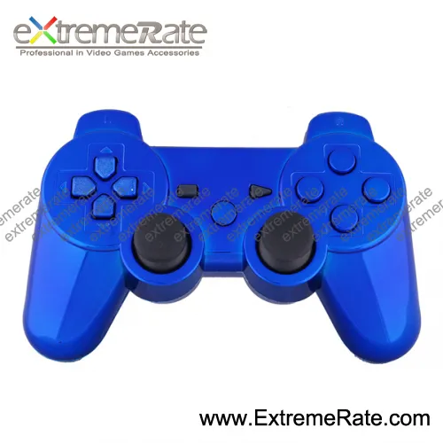 Replacement Part Customized Chrome Blue Controller Shell For Ps3 ...