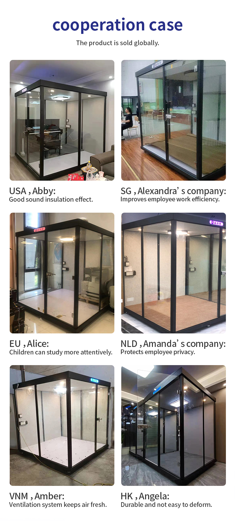 Soundproof Office Booths And Furniture - Booths, Cubicles, And ...
