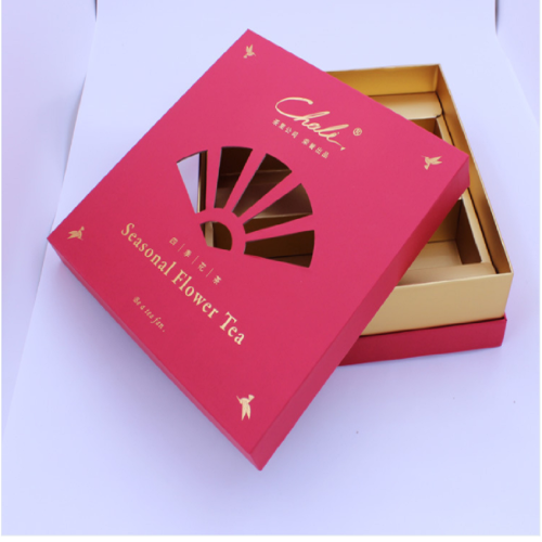 Customized Luxury Red Corrugated Cardboard Paper Gift Box, High Quality ...