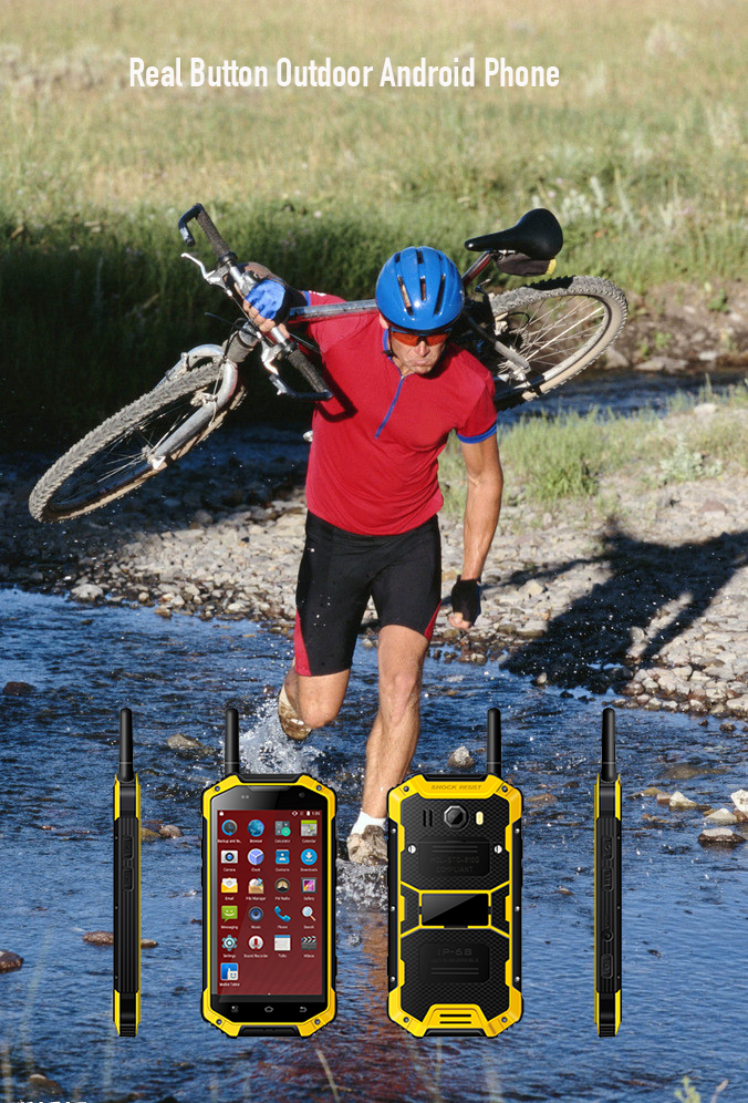 Real Button Outdoor Android Phone, High Quality Real Button Outdoor ...
