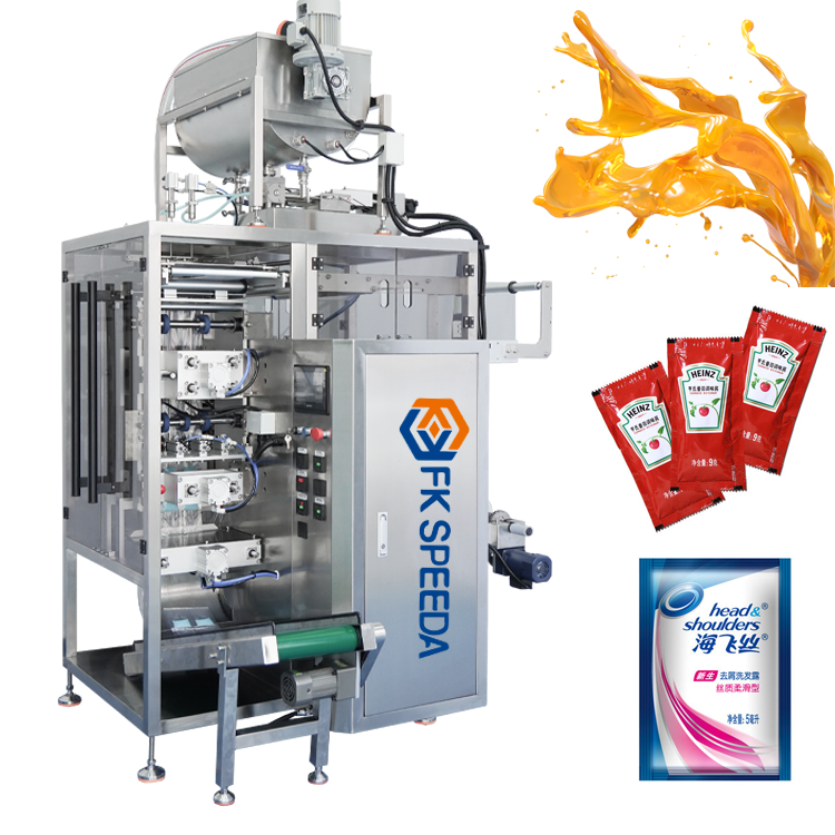 Multi-product Packaging Machines: Ketchup, Liquid Soap, Liquid Lotion ...