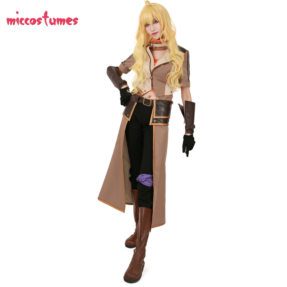 Yang Xiao Long Cosplay Costume Yellow Outfit, High Quality Yang Xiao ...