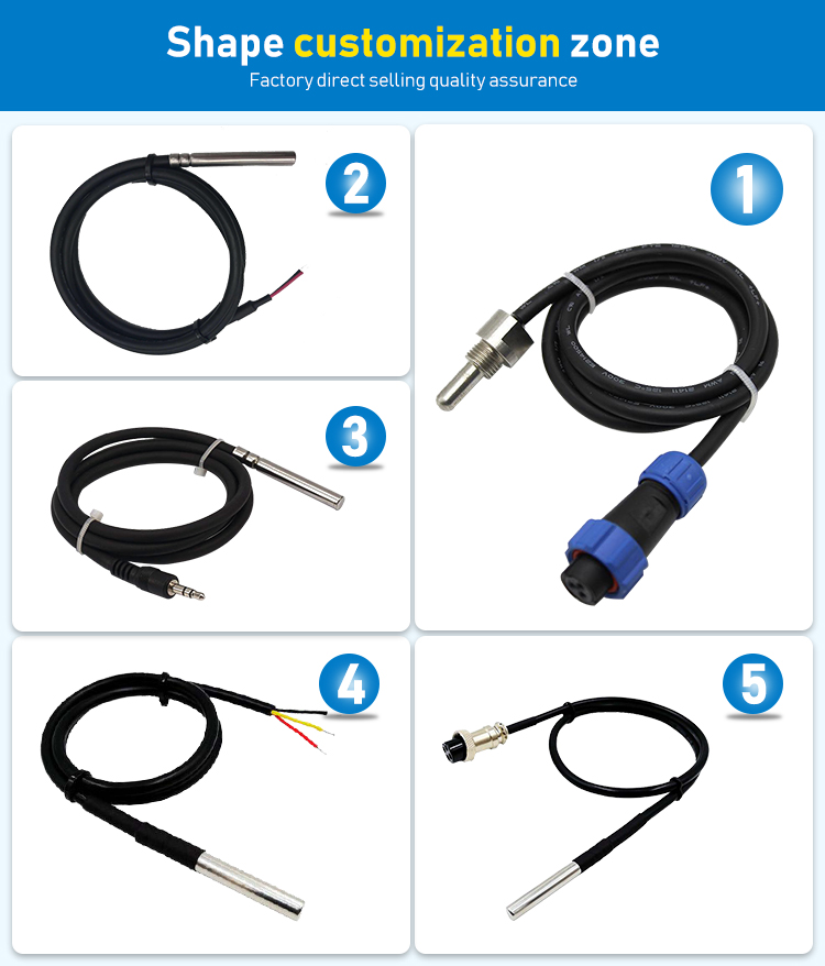 Waterproof Ds18b20 Temperature Sensor With Rj45 Plug, High Quality ...