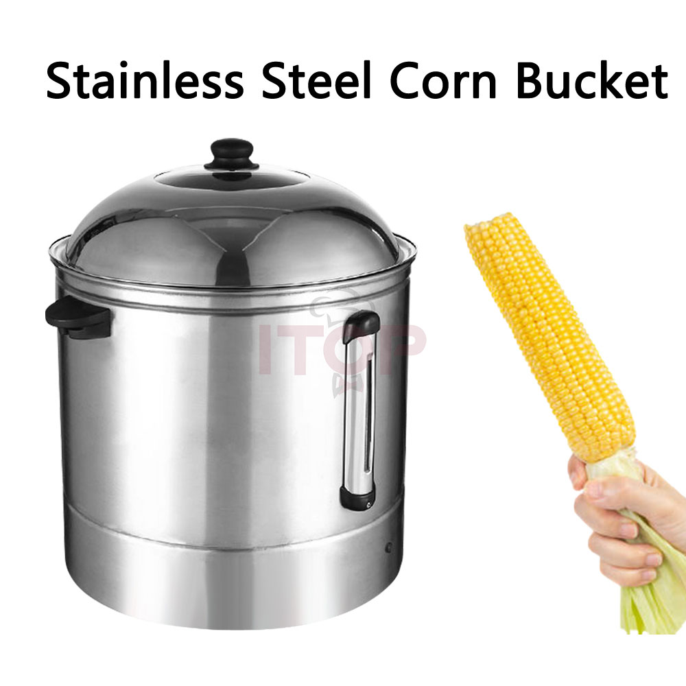 48l Stainless Steel Steam Cooker Corn Barrel With Heat Preservation ...