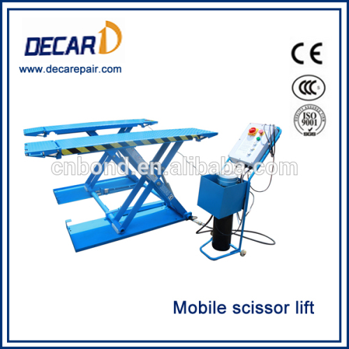 Mobile Scissor Lift , Portable Hydraulic Lift For Workshop, High ...