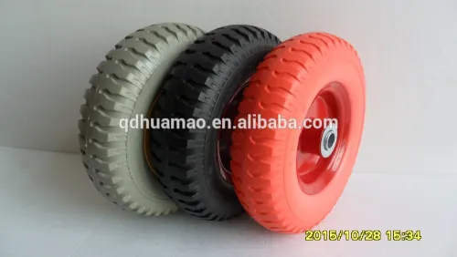 Pu Foam Rubber Tyre Wheels, High Quality Pu Foam Rubber Tyre Wheels on ...