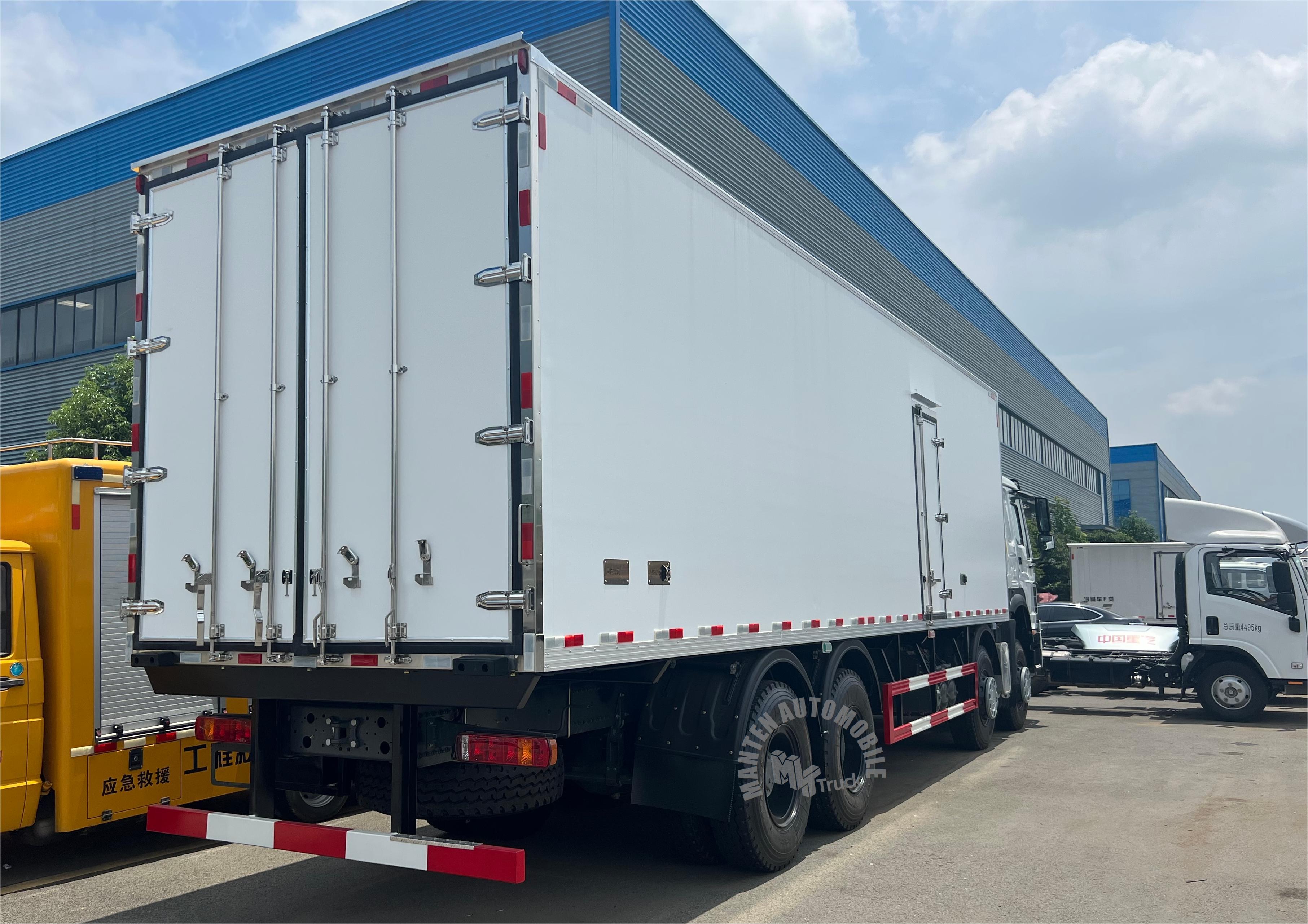 Sinotruk Howo 30-ton Cold Truck - 336hp Frozen Cargo Reefer Truck With ...