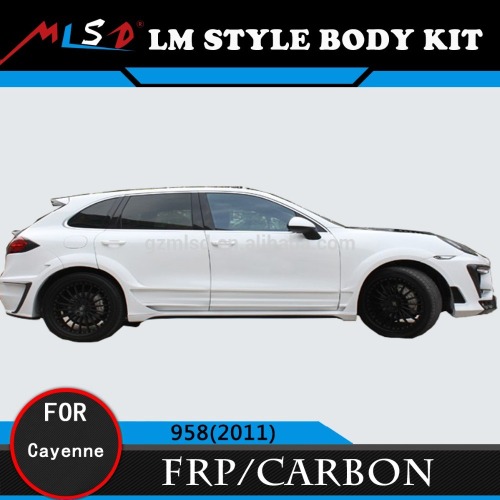 For Cayenne 958 Body Kit Bumper Kits Styling Lm Style Body Kit For ...