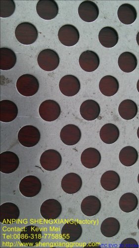 Circle Perforated Metal Mesh, High Quality Circle Perforated Metal Mesh ...
